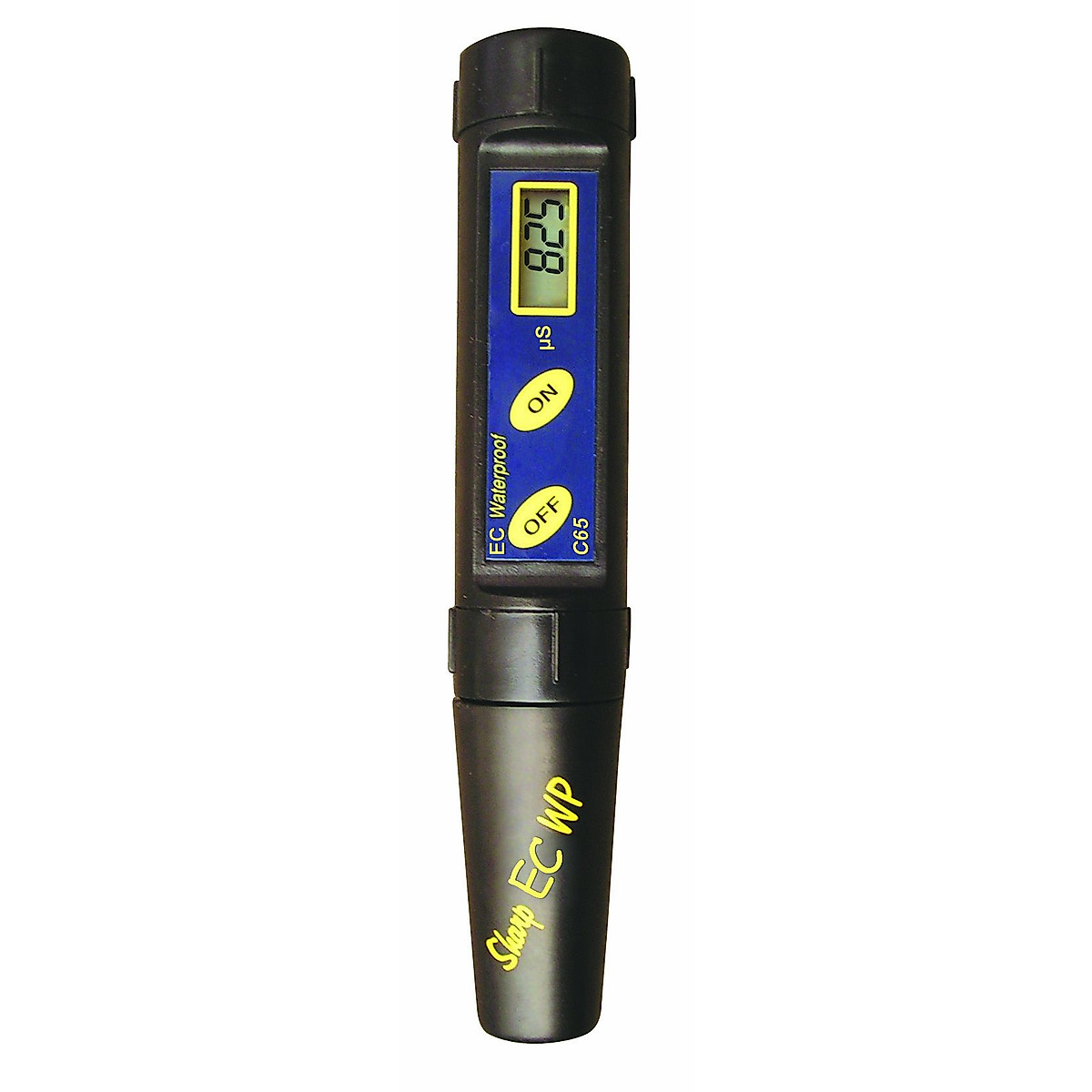 Milwaukee C66 Waterproof Conductivity EC/Temp Tester with Replaceable Electrode, 0.00 to 10.00 microSiemens/cm, 0.01 microSiemens/cm Resolution, +/-0.2 percent Accuracy