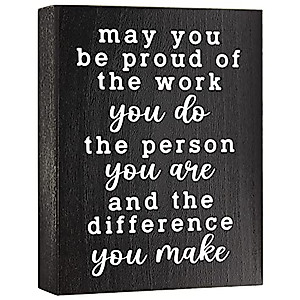 Appreciation Gifts for Coworkers, Employee Appreciation Gifts - Farewell Gifts for Coworkers Women - Going Away Gift for Coworker Work Thank You Gifts for Coworkers - New Job Gift for Women or Men (May You Be Proud of the Work)