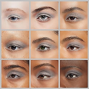 Maybelline New York Expert Wear Eyeshadow, NY Silver, 0.08 oz.