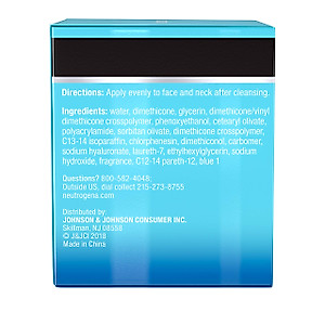 Neutrogena Hydro Boost Hyaluronic Acid Hydrating Water Face Gel Moisturizer for Dry Skin, Oil-Free, Non Comedogenic, Travel Size.5 oz (Pack of 12)