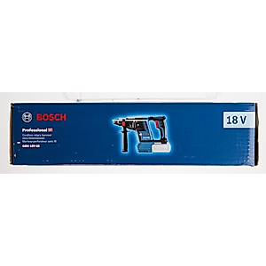 Bosch Professional 18V System GBH 18V-26 Cordless Rotary Hammer (SDS Plus, Impact Energy: 2.6 J, max. Drilling Diameter: Concrete/Steel/Wood 26/13/30 mm, excluding Batteries and Charger, in Carton)
