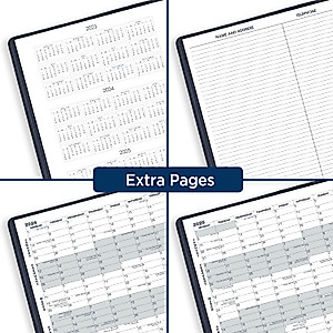 AT-A-GLANCE 2024 Monthly Planner, 9" x 11", Large, Navy (702602024)