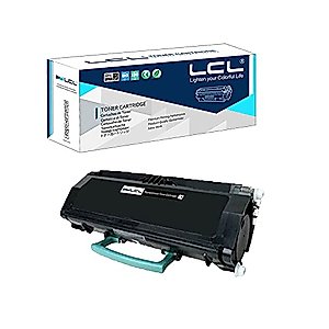 LCL Compatible Toner Cartridge Replacement for Lexmark E260A21A E260 E260d E260dn E260dtn E260dt E360 E360dn E360dtn E360d E460 E460dn E460dw E462dtn E462 E460d E460dtn (1-Pack Black)