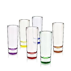 True Shooter Glasses, Shot Glasses Set of 6, Tequila Shot Glasses Whiskey Shot Glasses, Shot Glasses Set 2oz Shot Glasses, Cool Shot Glasses, Assorted