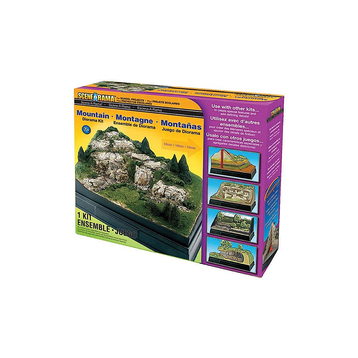 Woodland Scenics Diorama Kit, Mountain