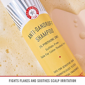 First Aid Beauty FAB Anti-Dandruff Shampoo – Fights Flakes, Soothes Scalp And Leaves Hair Looking Healthy – 8 oz