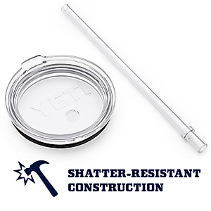 YETI Rambler Replacement Lid with Straw Fits 42 oz Straw Mug