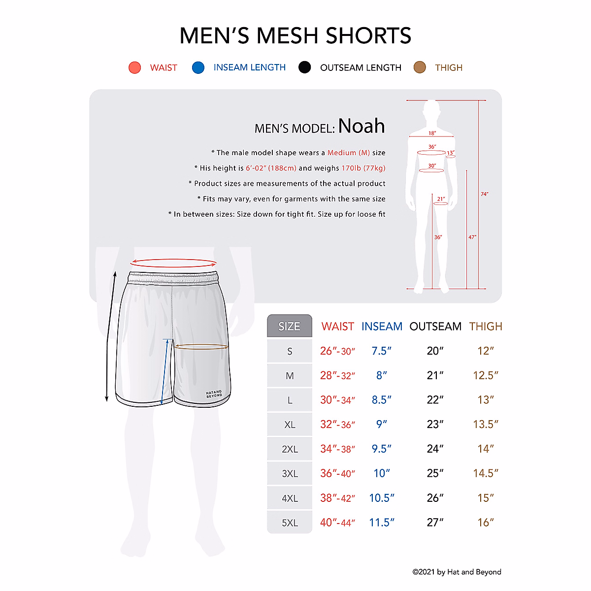 Hat and Beyond Mens Mesh Shorts Elastic Sports Gym Performance Workout Boxing Jersey Basketball Pants (X-Large, 1ih01_Yellow)