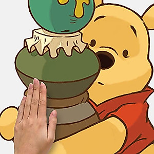 RoomMates RMK1501GC Winnie The Pooh Peel and Stick Inches Growth Chart