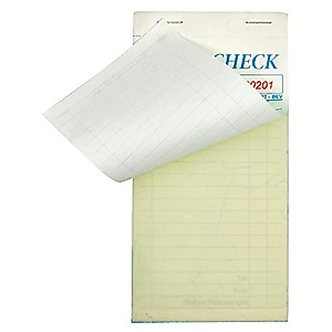 Juvale 10 Pack Restaurant Server Note Pads with Carbon Copy for Guest Checks, Waiter, Waitress 500 Total Tickets (3x7 in)