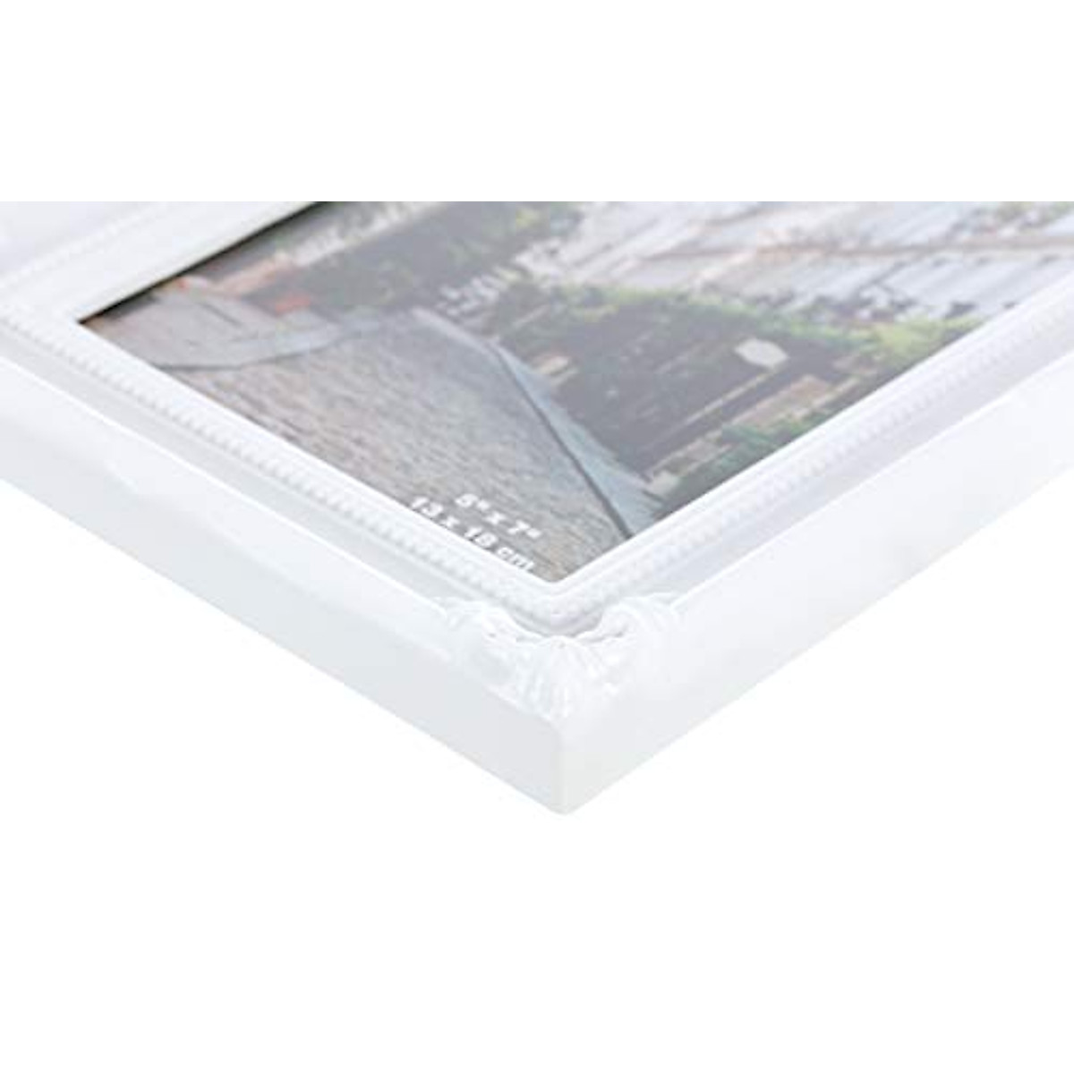 kieragrace KG Georgia Photo Frame - White, 5" x 7"