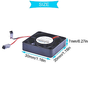 DKARDU Pi Rack Case for Raspberry Pi 4 Model B,with Cooling Fan and for Raspberry Pi 3 B Heatsink,4 Layers Acrylic Case for Raspberry Pi 4/3/2 Model B
