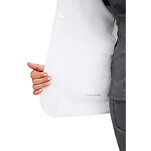 Healing Hands White Lab Coat 5 Pocket 5160 Flo Full Sleeve Women's Consult Lab Coat The White Coat Minimalist Collection White 3XL