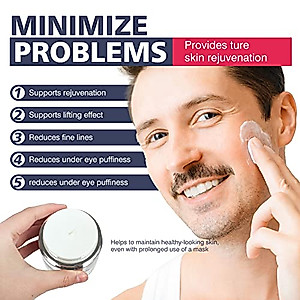 Retinol Cream for Face, Anti-Aging Facial Moisturizer with Hyaluronic Acid and Collagen, Retinol Moisturizer for Face and Neck, Wrinkle Cream for Women and Men, Day and Night Anti-Aging Moisturizing Cream – For All Skin Types