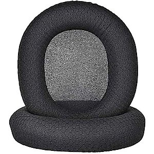 Replacement Earpads Cushion Earmuffs Compatible with SteelSeries Arctis 3, Arctis 5, Arctis 7, Arctis Pro Wireless Gaming Headphones (Black)