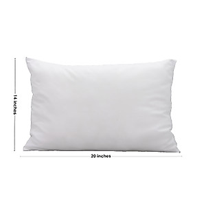 Pal Fabric Premium Washable Made in USA Toddler Pillow Insert (14x20)