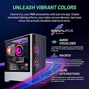 Skytech Blaze3.0 Gaming PC Desktop – Intel Core i5 13400F 2.5 GHz, NVIDIA RTX 4060, 1TB NVME SSD, 16GB DDR4 RAM 3200, 600W Gold PSU, 11AC Wi-Fi, Windows 11 Home 64-bit