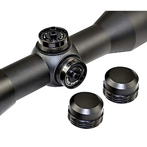 DB TAC INC 4X32 Compact Scope with Mil-Dot Reticle and 1" Picatinny Scope Rings