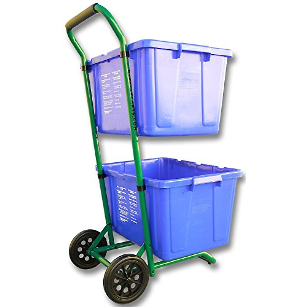 Recycle Cart for Recycle Bins Robust Recycle Cart for Simple Recycle Bin Moving | Recycle Caddy (Single Pack)