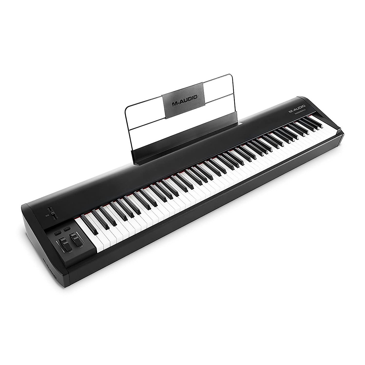 M-Audio Hammer 88 - USB MIDI Keyboard Controller with 88 Hammer Action Piano Style Keys Including A Studio Grade Recording Software Suite