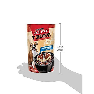 Purina ALPO Made in USA Facilities Dog Treats, TBonz Porterhouse Flavor - (5) 4.5 oz. Pouches