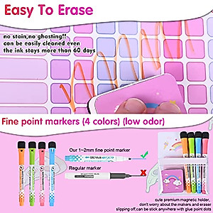 Rainbow Magnetic Chore Chart of Kids with Kids Doodle Board Magnetic,Good Behavior Chart,Magnetic Reward Chart Sets for Kids Behavior,My Responsibility Chart for Kids,Childhood Education Use