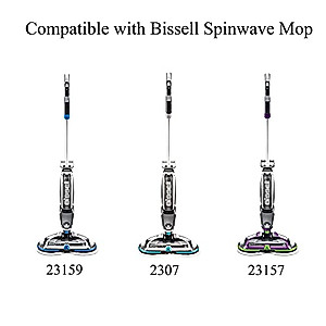 Replacement for Bissell SpinWave Mop Charger, Power Cord Compatible with Bissell 2315/2315A/23157/23158/23159/2037, 1614563 Charging Cord Replacement for Bissell SpinWave Cordless Hard Floor Expert