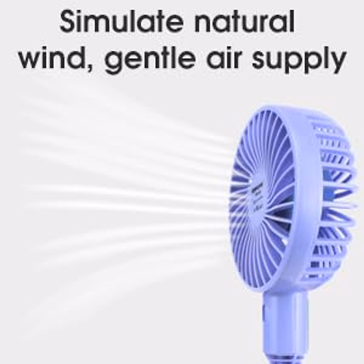 Pssopp Mini Fan Desk Fan, Magnetic Fan Three Speed Adjustable Cooling Desktop Fans Ultra Quiet Flexible Electric Fans with Super Magnetic Base for Home Use