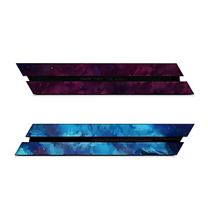 Head Case Designs Officially Licensed Jonas "JoJoesArt" Jödicke Wolf Galaxy Art Mix Matte Vinyl Sticker Gaming Skin Case Cover Compatible With Sony PlayStation 4 PS4 Console