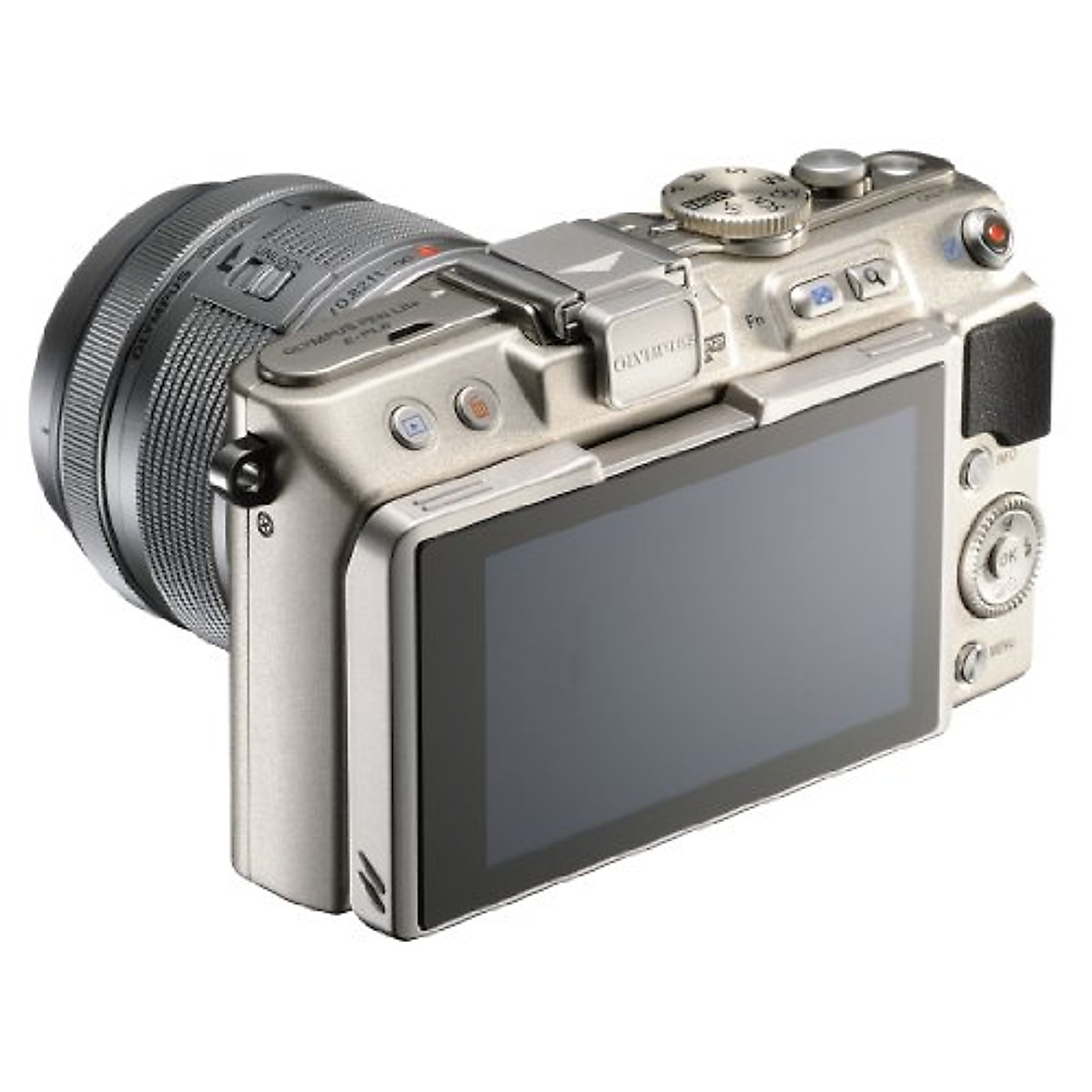 Olympus Mirrorless SLR E-PL6 with M Zuiko Digital 14-42mm Lens (Silver) - International Version