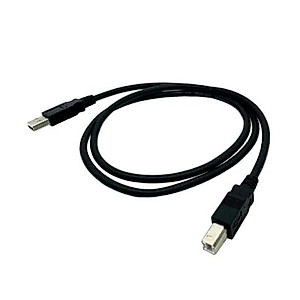 KXUPOIAV Replacement for fits USB Cable Cord for Brother Thermal Printer QL-570 QL-580N QL-700 QL-710W 3'