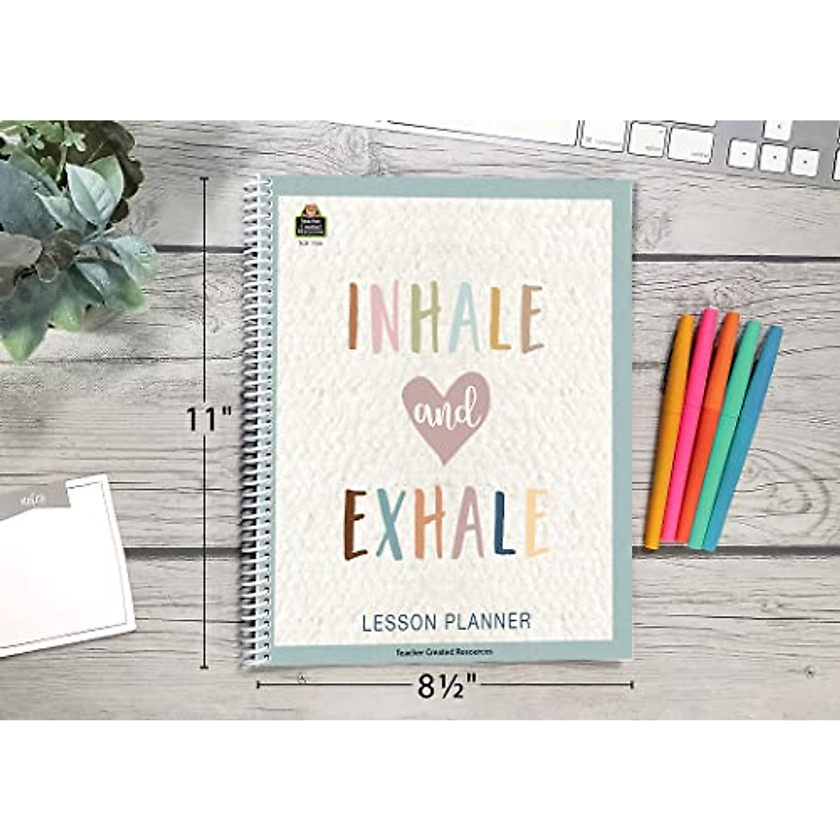 Teacher Created Resources Everyone is Welcome Lesson Planner 8.5 inches X 11 inches