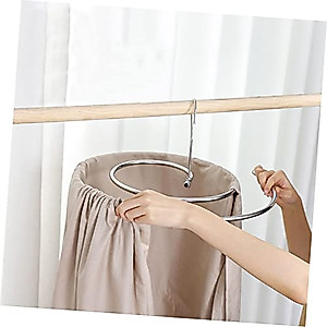 GARVALON Bed Linen Drying Rack Collapsible Clothing Rack Laundry Drying Rack Collapsible Folding Hangers 2pcs Blanket Hanging Rack Blanket Dryer Rack Spiral Sheet Dry Hanger Blanket Rack