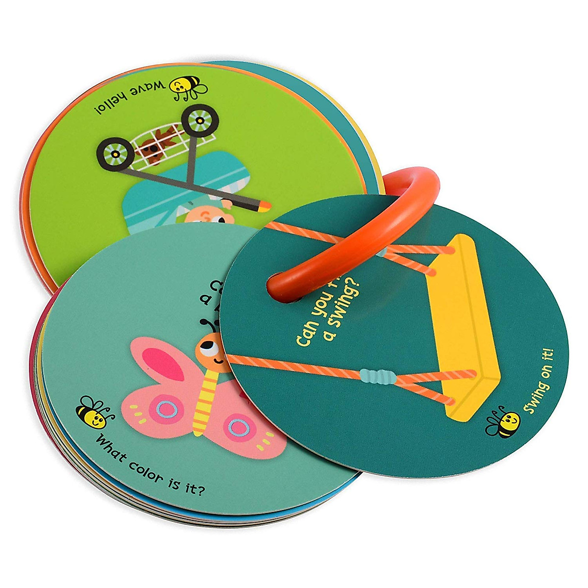 MOLLYBEE KIDS Toddler Outdoor Scavenger Hunt Cards at The Park, Toddler Games, Gifts for Ages 2, 3