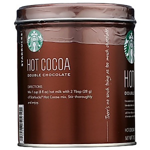 Starbucks Hot Cocoa, Double Chocolate, 7 Ounce