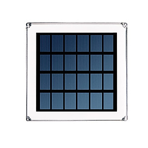 ZHUANYIYI Outdoor Solar Column Headlights, Courtyard Fence Pillars Waterproof Lighting, Home Garden Pavement Decorative Landscape Lights