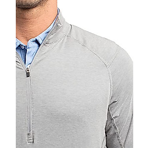 TravisMathew Men's Yanks 2.0 Jacket, Heather Monument, Small