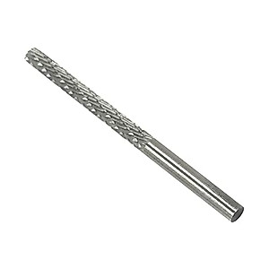 S SYDIEN 4mm Shank HSS Rotary Burrs Bits Rotary Files for Woodworking/Drilling/Carving/Engraving/Grinding