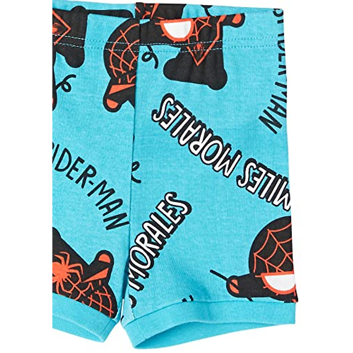 Amazon Essentials Disney | Marvel | Star Wars Boys' Pajama Set (Previously Spotted Zebra), Pack of 2, Marvel Miles Morales, 12