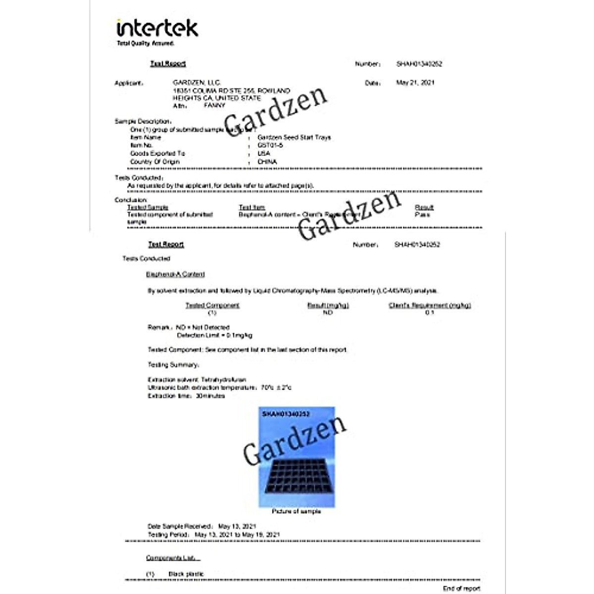 Gardzen 5-Set Garden Propagator Set, Seed Tray Kits with 200-Cell, Seed Starter Tray with Dome and Base 15" x 9" (40-Cell Per Tray)