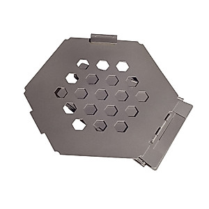 Vargo Hexagon Backpacking Wood Stove - Stainless Steel Camping Stove for Outdoor Cooking and Survival