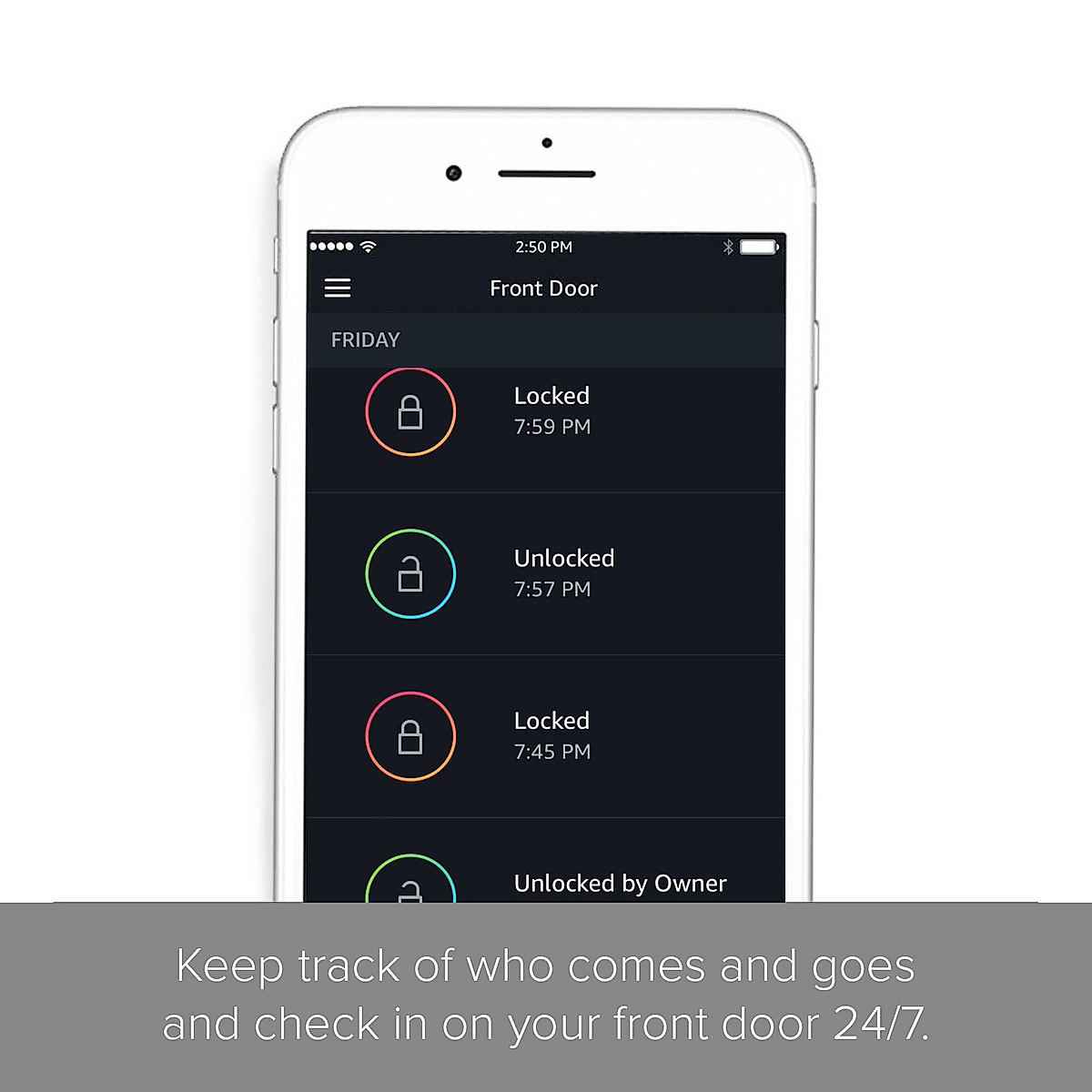 Kwikset Convert Smart Lock Conversion Kit (Amazon Key Edition – Amazon Cloud Cam Required), Compatible with Alexa in Satin Nickel