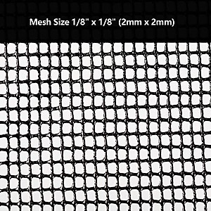 Mesh Plant Cover for Pests, Outdoor Garden Protection Cover Mesh Net from Animals, Bird and Pest Protection Guard for Fruit, Vegetables, Flowers and Herbs with 4 Stakes