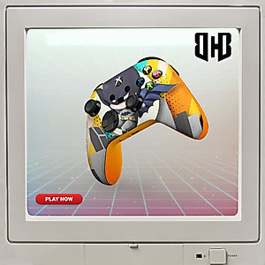 Baby batmen Vengeance Customised Wireless Controller for Xbox by BCB. Original Xbox Controller Compatible with Xbox One/Series X & S Console. Customized with Water Transfer Printing (Not a Skin)