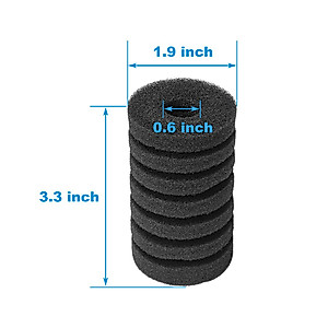 DaToo Aquarium Pre-Filter Sponge Replacement Fish Tank Filter Media for Aquarium Sponge Filter DT-100A