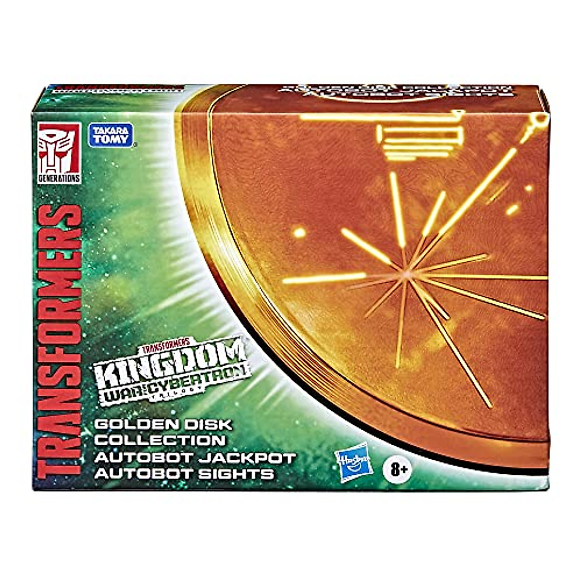 Transformers Generations War for Cybertron Golden Disk Collection Chapter 2, Autobot Jackpot with Sights, Ages 8 and Up, 5.5-inch (Amazon Exclusive)
