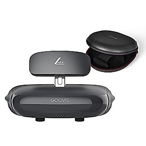 GOOVIS Lite with Case- 3D HD Headsets OLED Display Goggles Glasses, Built-in Adjustment Hyperopia & Myopia Lens Compatible with PC, Smart Phone, Set-top Box, UAV