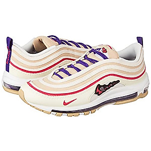 Nike Men's Air Max 97 Running Shoes, Sesame/Coconut Milk-phantom-el, 8.5