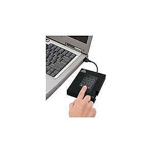 Apricorn 2TB Aegis Padlock Fortress FIPS 140-2 Level 2 Validated 256-Bit Encrypted USB 3.0 Hard Drive with PIN Access (A25-3PL256-2000F)