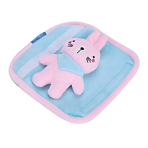 Car Seat Belt Cover for Kids Car Seat Strap Shoulder Pads Soft Seatbelt Cover Cushion Cute Cartoon Seat Belt Pillow Travel Safety Cushion Vehicle Headrest Neck Support Pillow Shoulder Pads Boys Girls